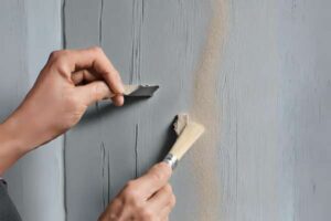 How To Fix Chipped Paint On Wall